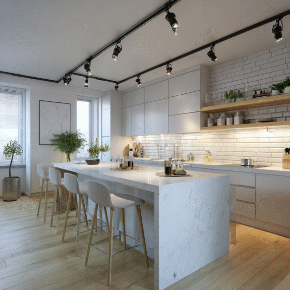 Track Lighting Ideas for the Kitchen for Modern and Stylish ...